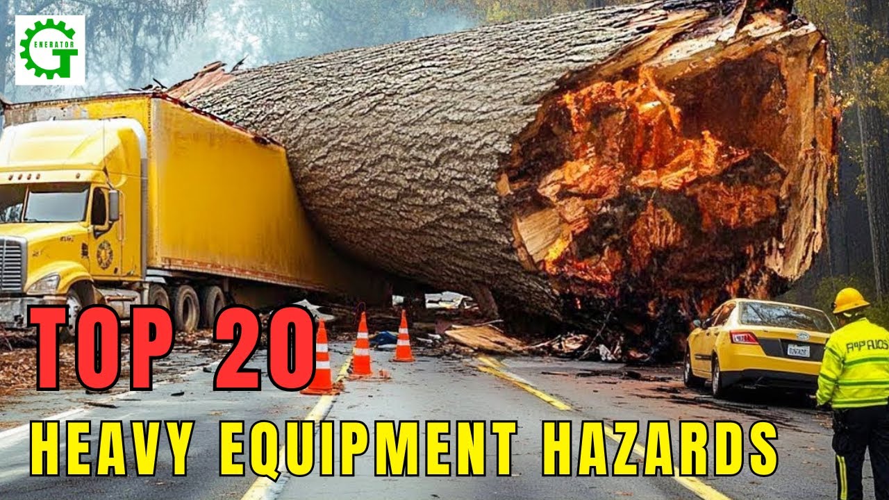 Heavy Equipment Hazards Compilation #1| GENERATOR - YouTube