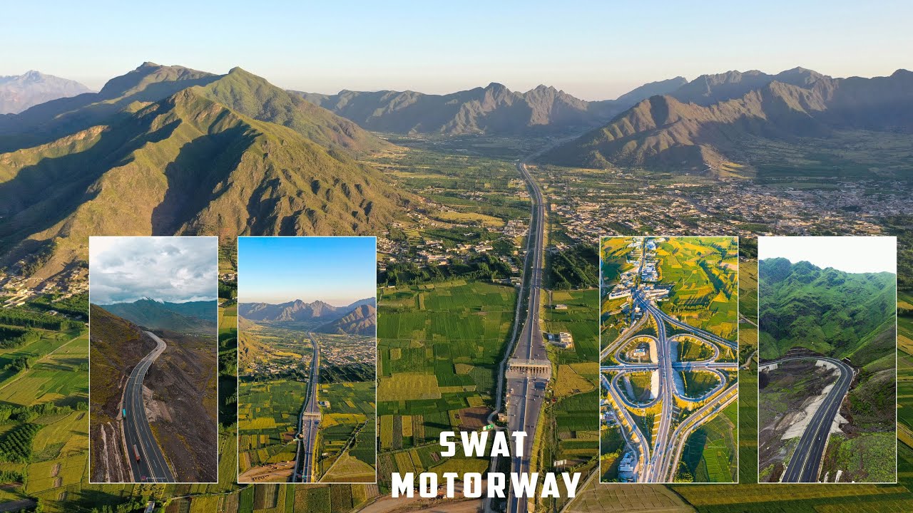 Swat Motorway | Swat Expressway | Drone Shots | Phase 1 | Khwaja Saeed ...