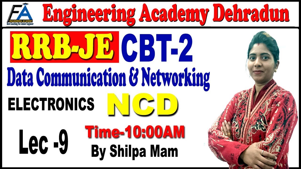 Lec-9 Data Communication & Networking (NCD) - YouTube