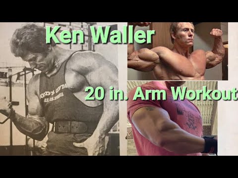 Ken Waller 20 Inch Arms Golden Era Workout and Review - YouTube