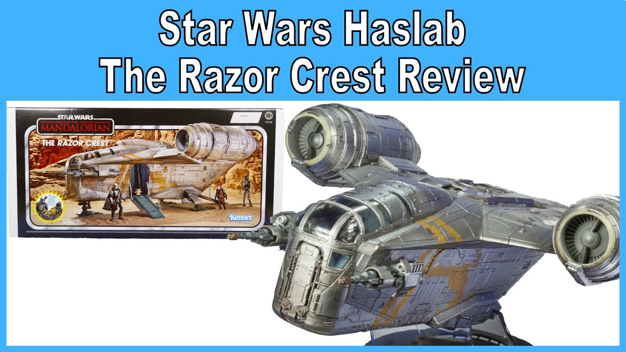 Star Wars Haslab The Vintage Collection Razor Crest Review - YouTube