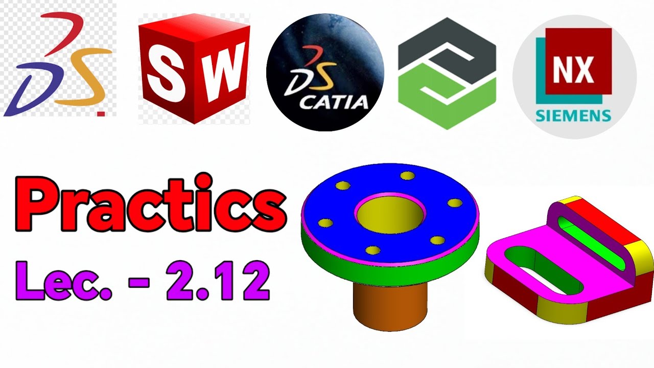 Solid works tutorial-solidworks practice lecture-CATIA TUTORIAL-CREO TUTORIAL - NX CAD TUTORIAL ...