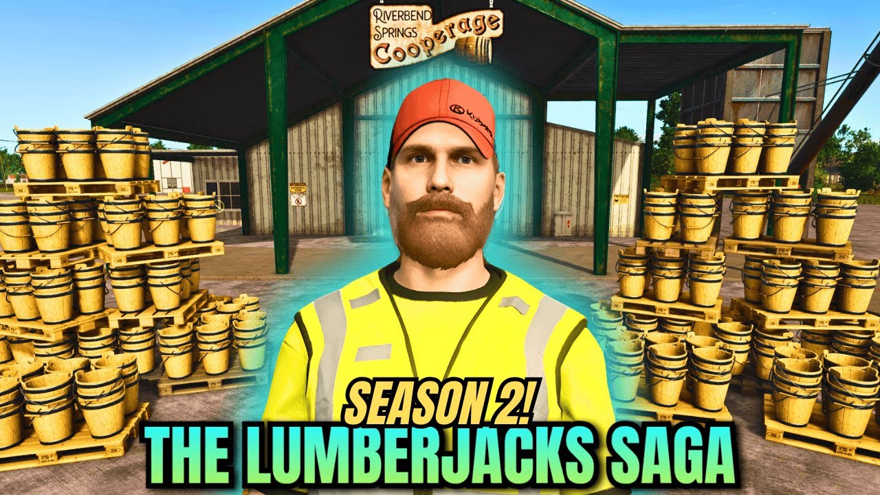 Getting RICH Making Buckets! - The Lumberjack’s Saga S2E9 - FS25 ...
