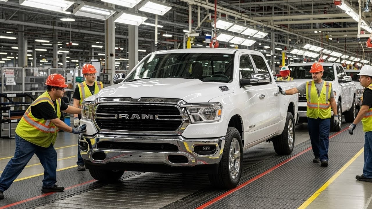 RAM 1500 Is Built Like a Beast | Inside the Factory - YouTube