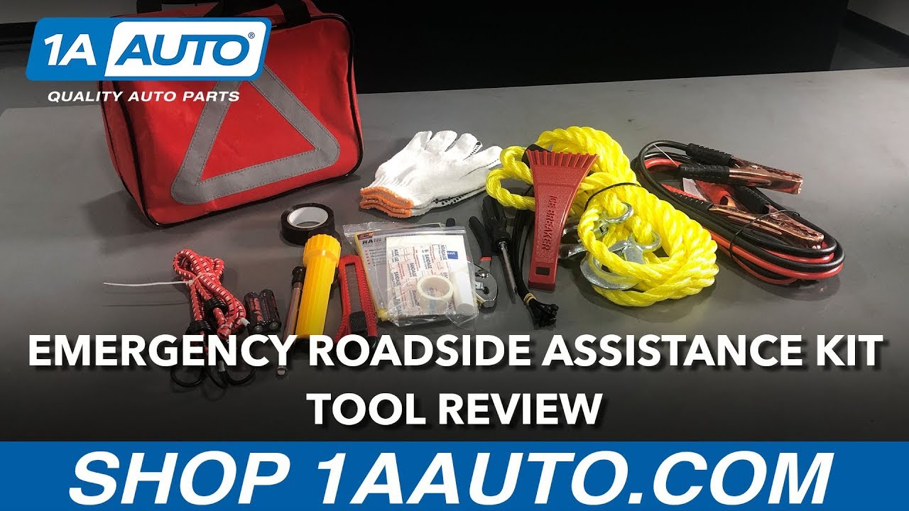 Emergency Roadside Assistance Kit - Available on 1aauto.com - YouTube