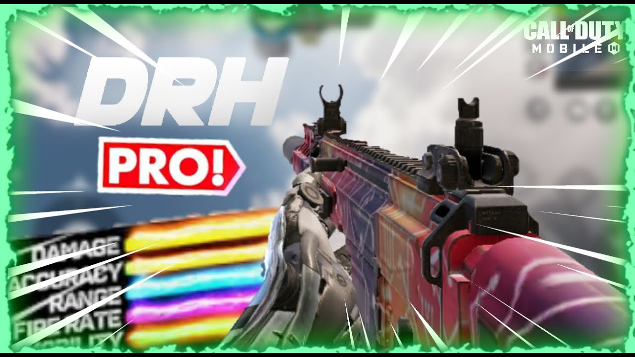 DRH is OP / COD Mobile / ClinX / DRH gunsmith and Attachments - YouTube