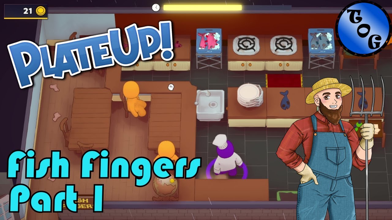 PlateUp! I Fish Fingers! I Part 1 I Solo Play - YouTube