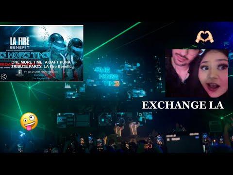 GOING TO A DAFT PUNK TRIBUTE AT EXCHANGE LA - YouTube