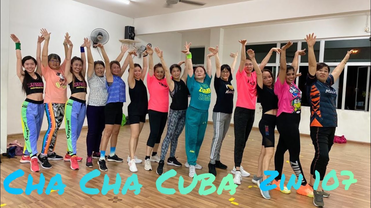 Cha Cha Cuba # Zin107 # Twins Fit Zumba - YouTube