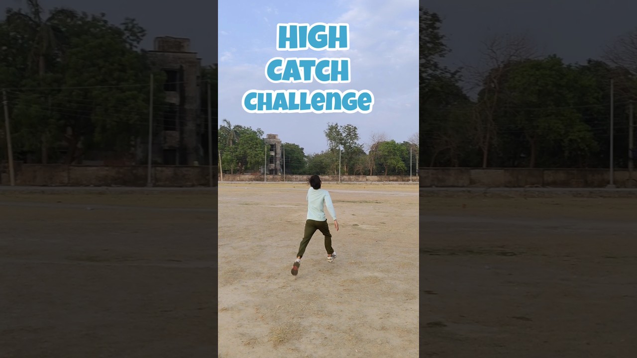 High Catch Challenge in Tennis #cricket #cricketlover #tenishball # ...