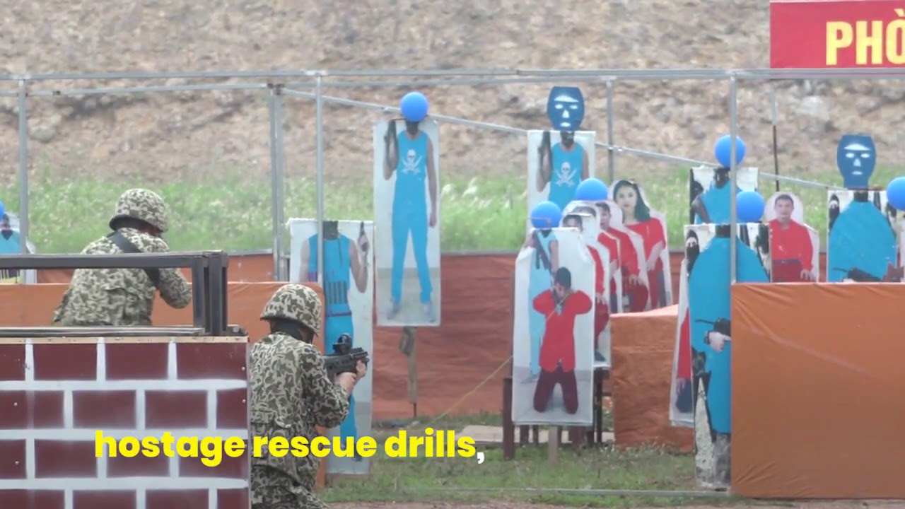 Vietnamese commandos undergo tough training - YouTube