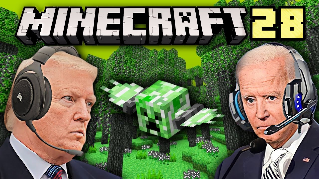 US Presidents Play Modded Minecraft 28 (Creeper Dimension) - YouTube