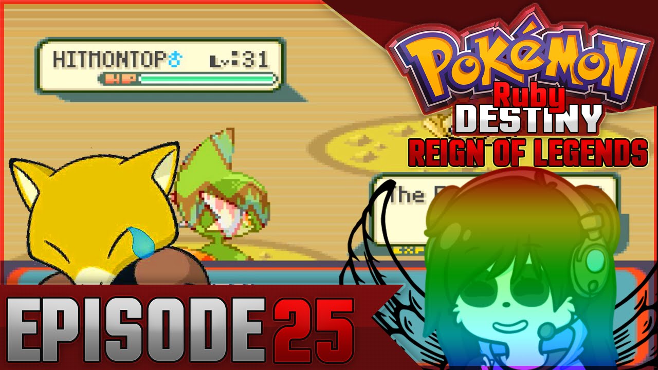 Let's Play Pokemon Ruby Destiny Episode 25 The Legendary Editor! - YouTube
