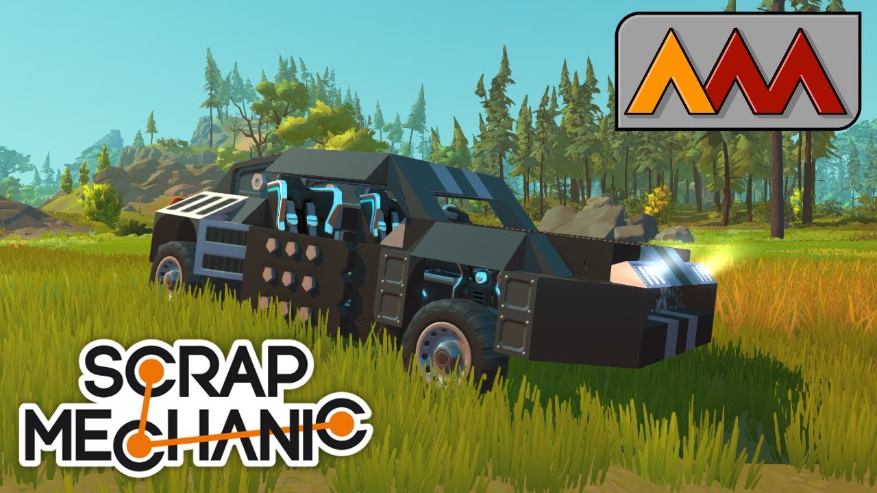 Simple Drift Car... | Scrap Mechanic - YouTube