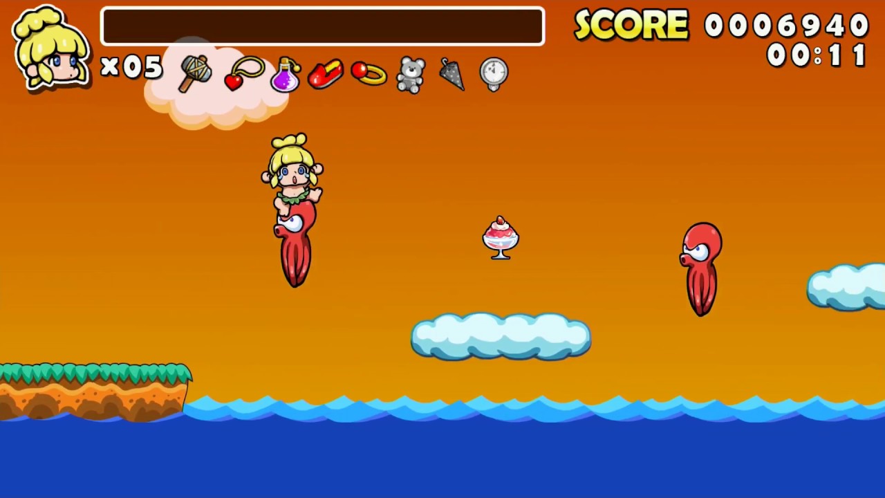 Wonder Boy Returns Remix - Stage 5 [TomTom / Normal] - YouTube