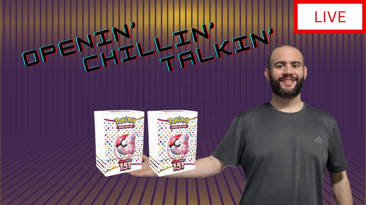Opening Pokémon 151 & Chillin' almost to 500 subs ~GOAL Giveaway ...