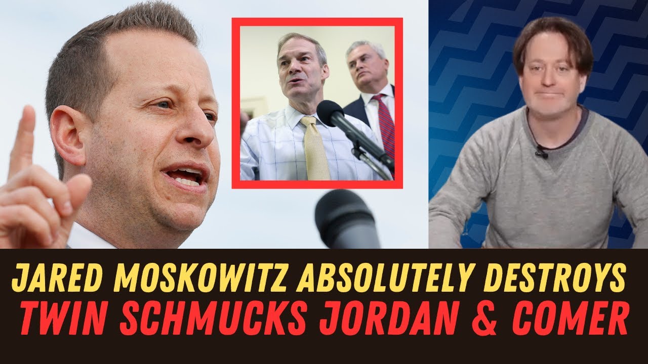 Jared Moskowitz AMBUSHES Republican COWARDS Comer & Jordan - YouTube