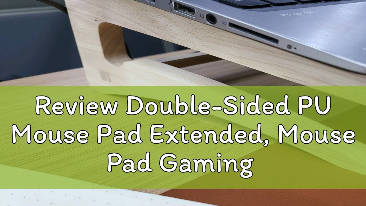 Review Double-Sided PU Mouse Pad Extended, Mouse Pad Gaming Large ...