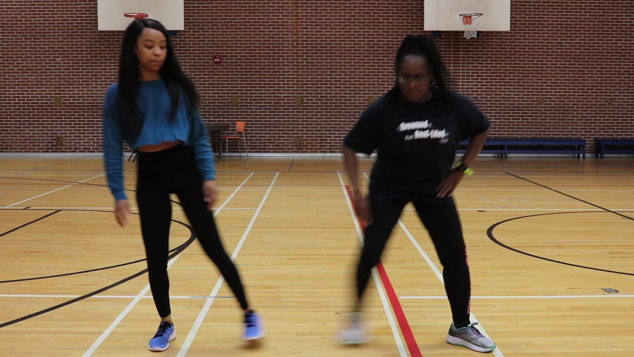 Lateral Step Toe Touch - YouTube