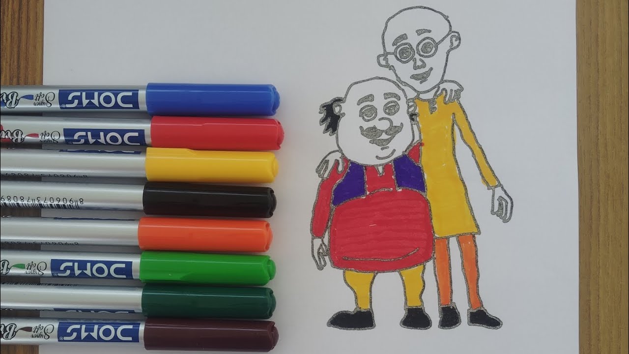 how to draw Mottu Patlu || Mottu Patlu drawing|| easy mottu Patlu ...