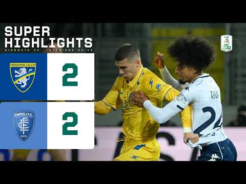 Frosinone-Empoli 2-2 | SUPER HIGHLIGHTS