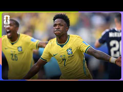 Vinícius Júnior Goal | Scotland 0-3 Brazil | FIFA World Cup 2026™