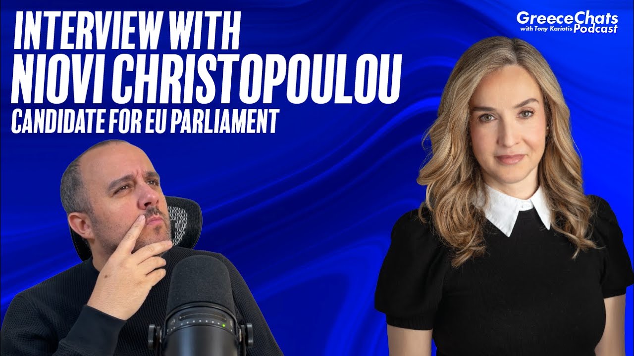 Panagiota Niovi Christopoulou Interview - EU Parliament Candidate - YouTube