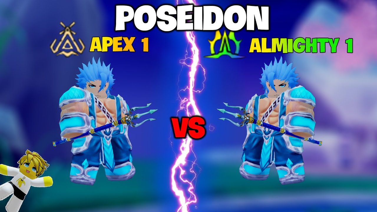 POSEIDON APEX 1 vs POSEIDON ALMIGHTY 1 Sẽ Ra Sao ? | Anime Defenders ...