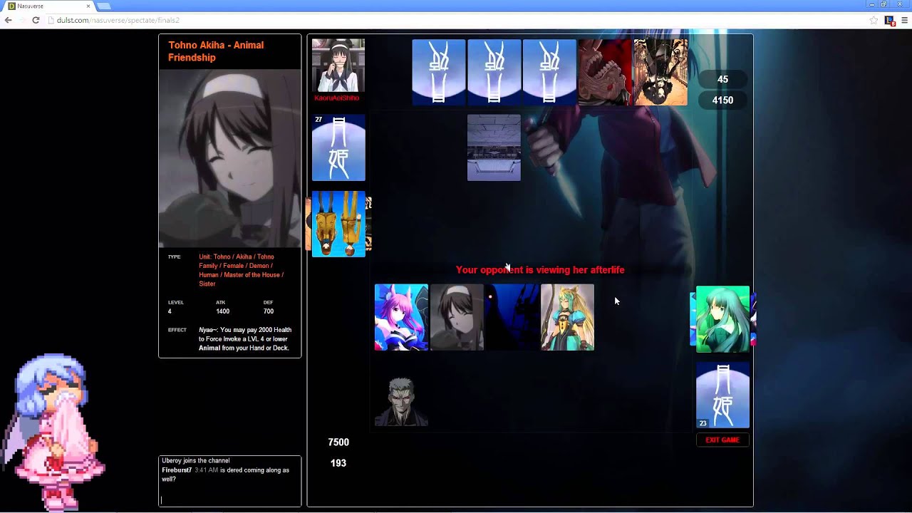 Nasuverse TCG - KaoruAoiShiho vs Fireburst7 - Finals Game 2 - YouTube