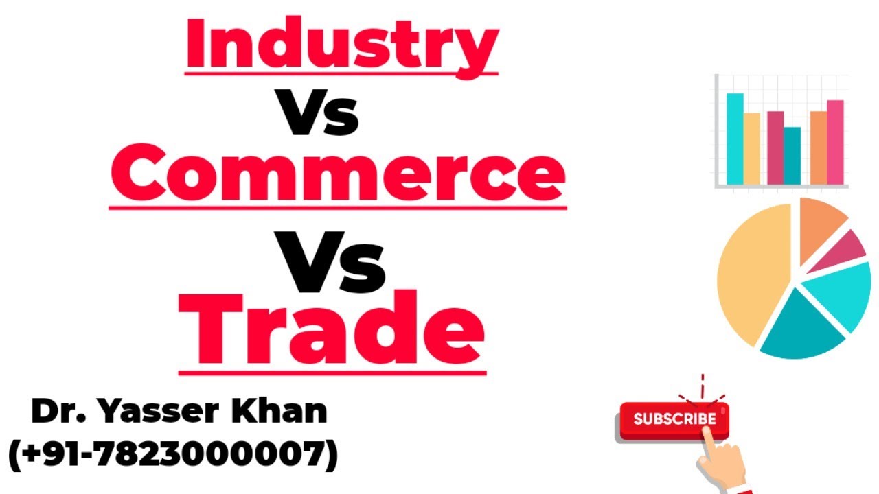 Industry Vs Commerce Vs Trade | Industry | Commerce | Trade | Business ...