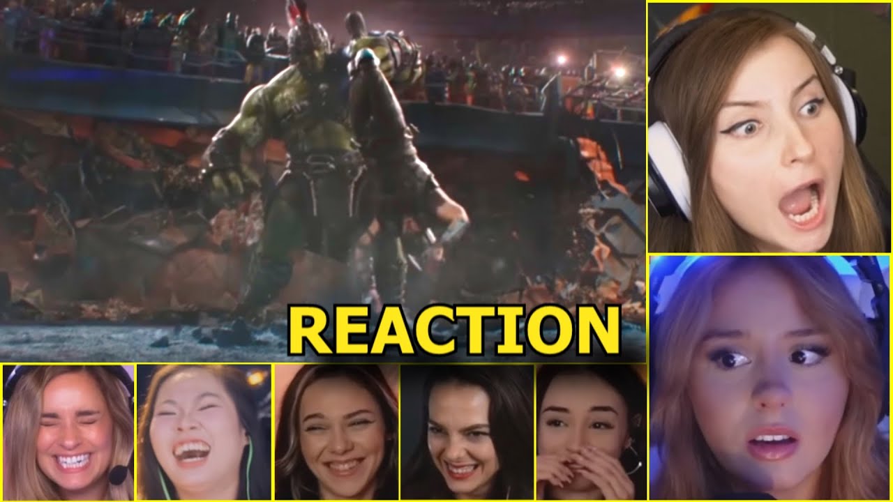 Thor: Ragnarok | Thor vs. Hulk / Reaction Compilation - YouTube