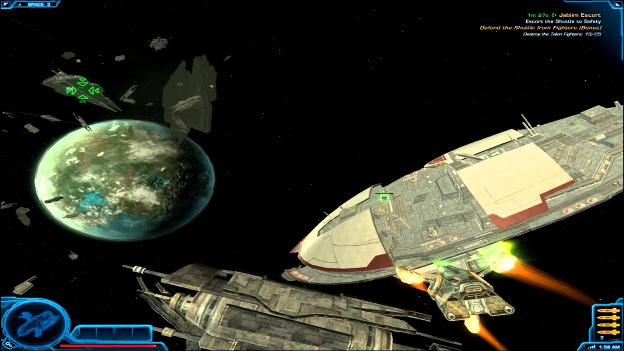 Star Wars: The Old Republic - Space Combat - YouTube