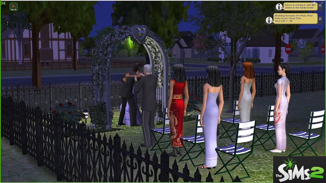 A Pleasant Wedding - The Sims 2, Pleasantview Part 01 (None ...