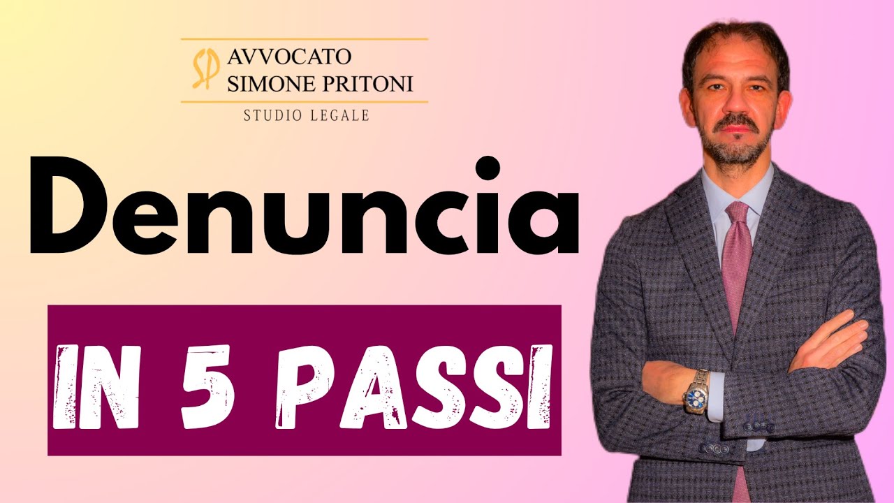 Come scrivere una QUERELA in 5 passi - YouTube