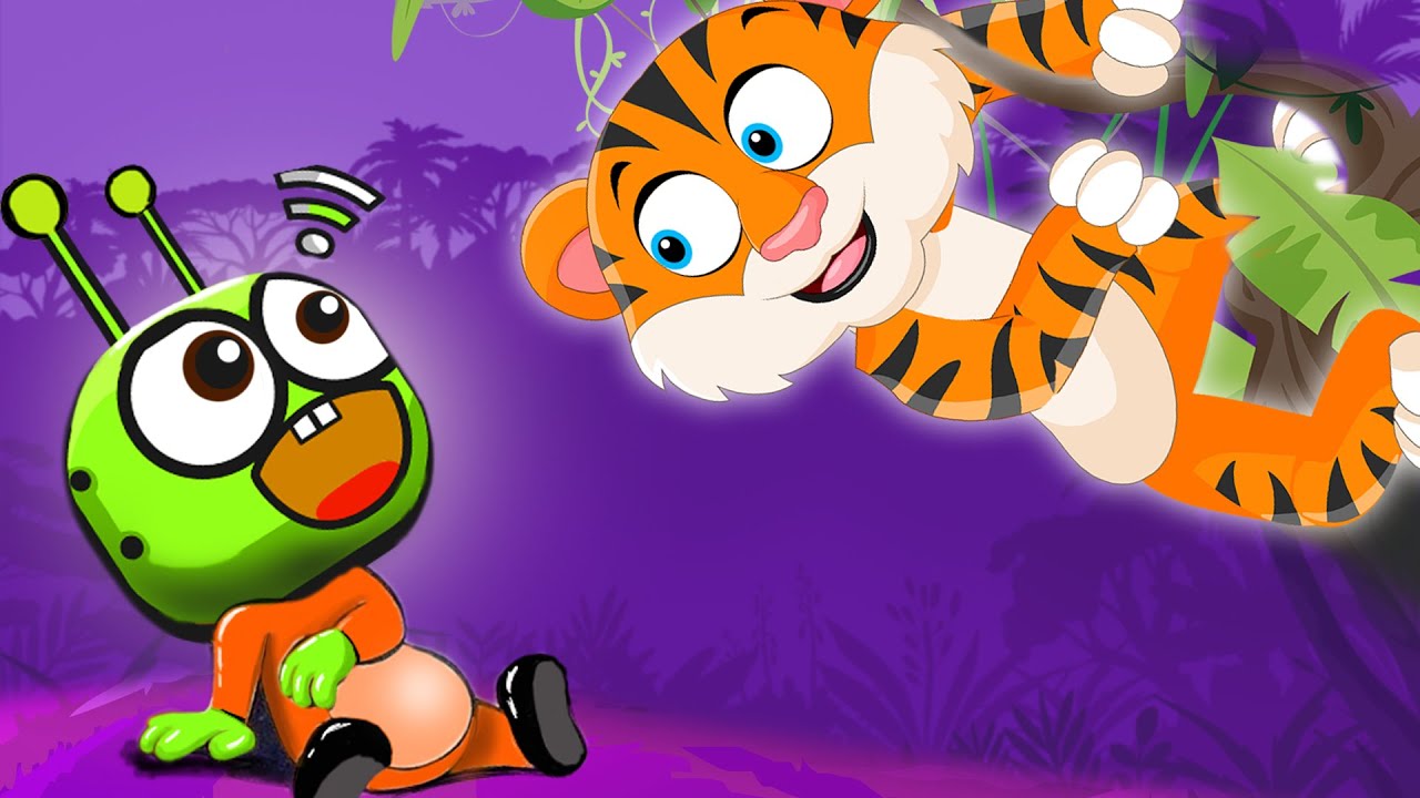 Animal Finger | Nursery Rhymes & Kids Song | Little Aliens - YouTube