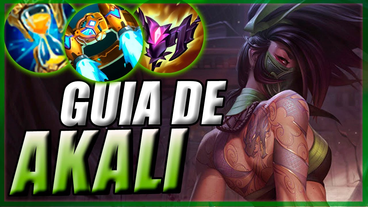 COMO JUGAR AKALI MID | 2023 | RUNAS, OBJETOS Y HECHIZOS - YouTube