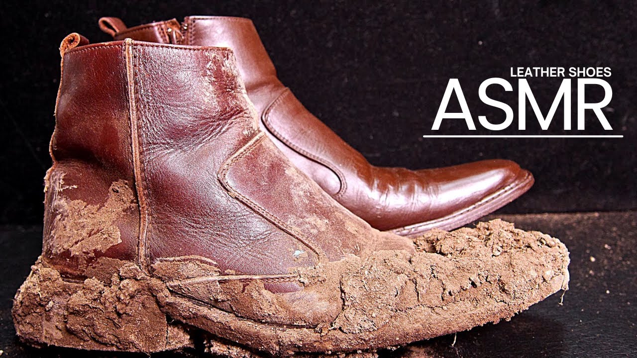 IMPOSSIBLE Restoration of Destroyed Boots Restoration ASMR - YouTube