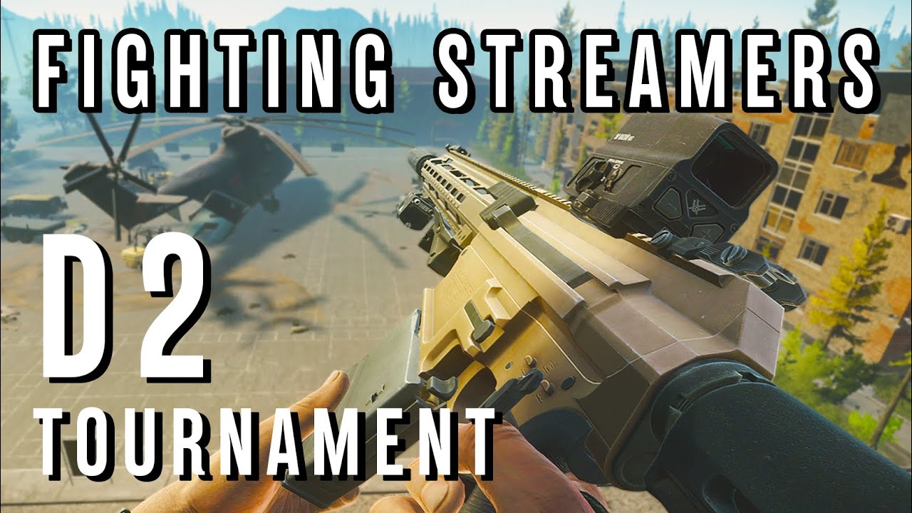 Fighting Streamers in Duo Tournament - YouTube