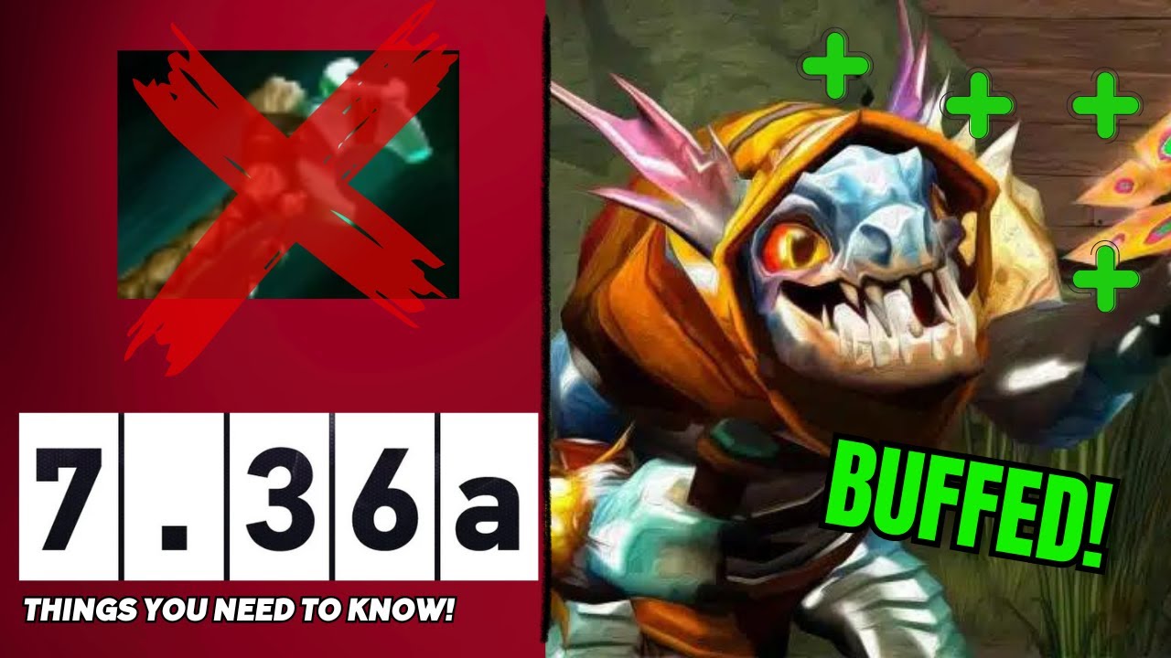 7.36A IS OUT! CORE META?! - Everything you need to know! Dota 2 Update ...