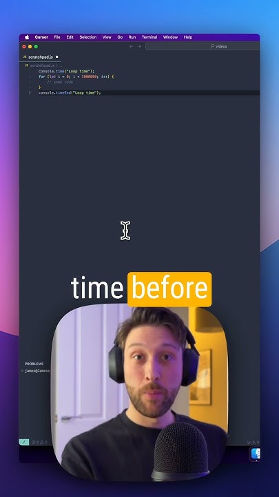 Quick Code Profiling Tip in JavaScript 🚀 - YouTube
