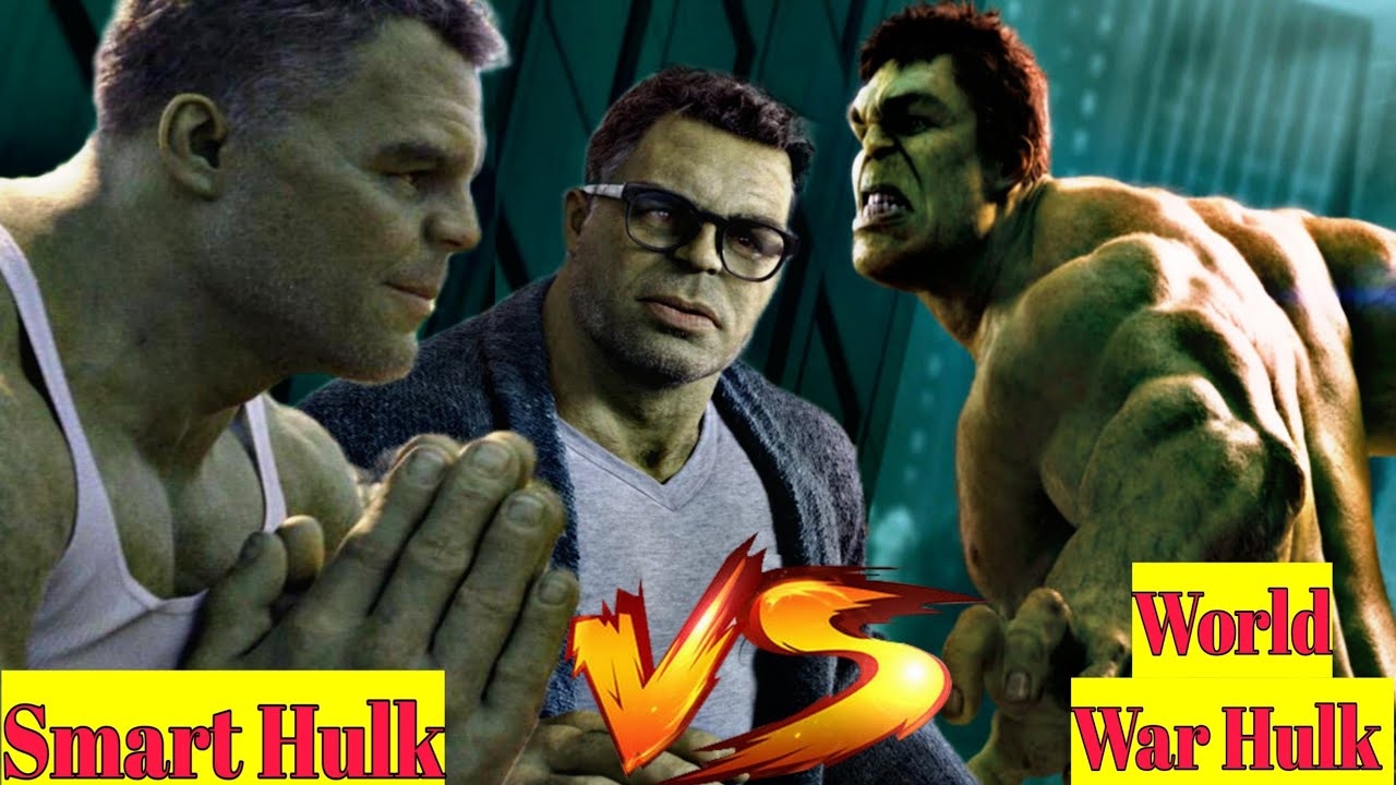 Who is more powerful? | World war hulk vs Smart hulk @Clipytus - YouTube