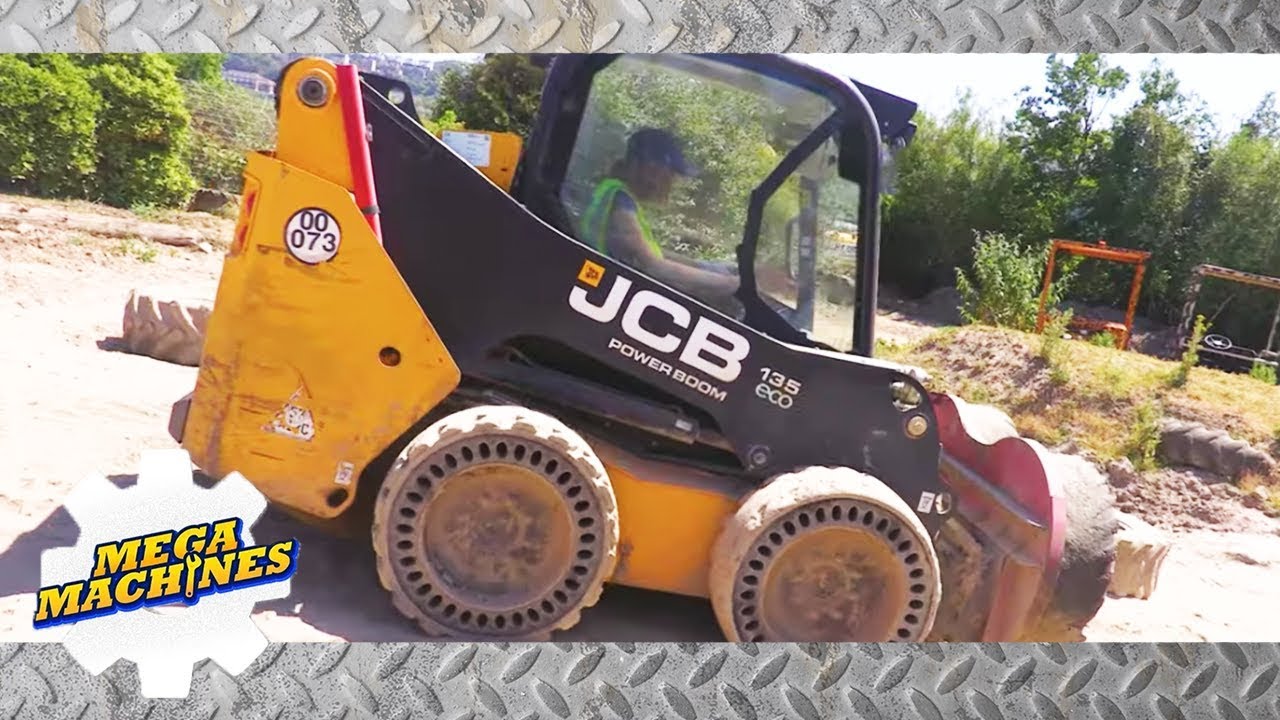 ⚙️ Mega Machines | THE JCB | Cars for kids | Learning cars, trucks ...