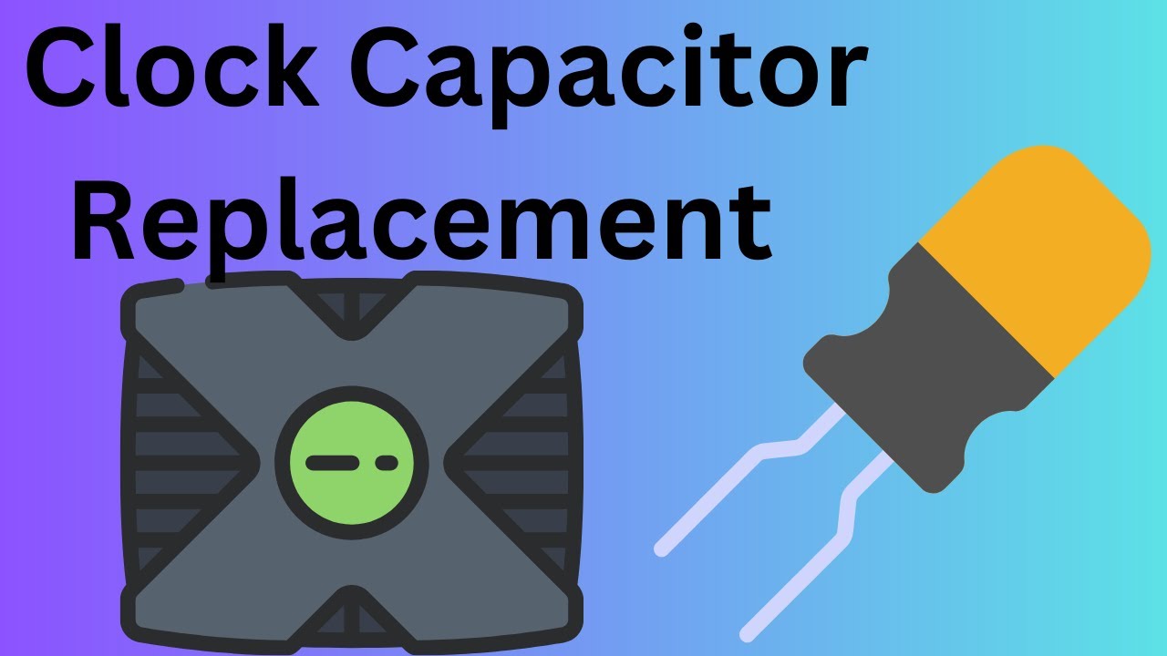 XBox Clock Capacitor Change - YouTube