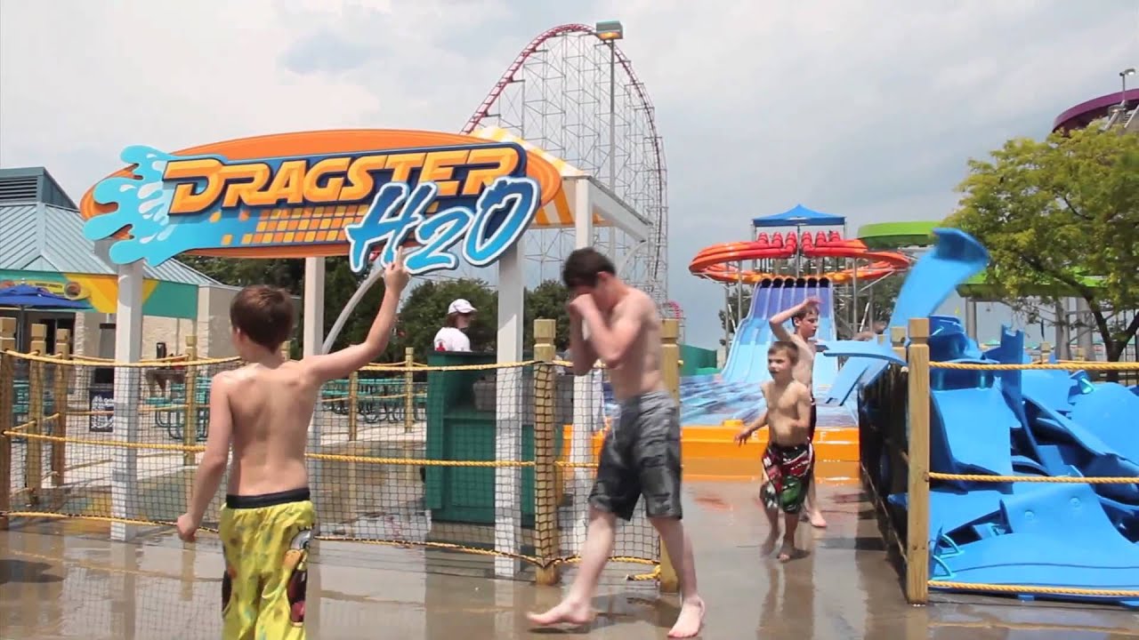 Cedar Point's New Water Slides - YouTube