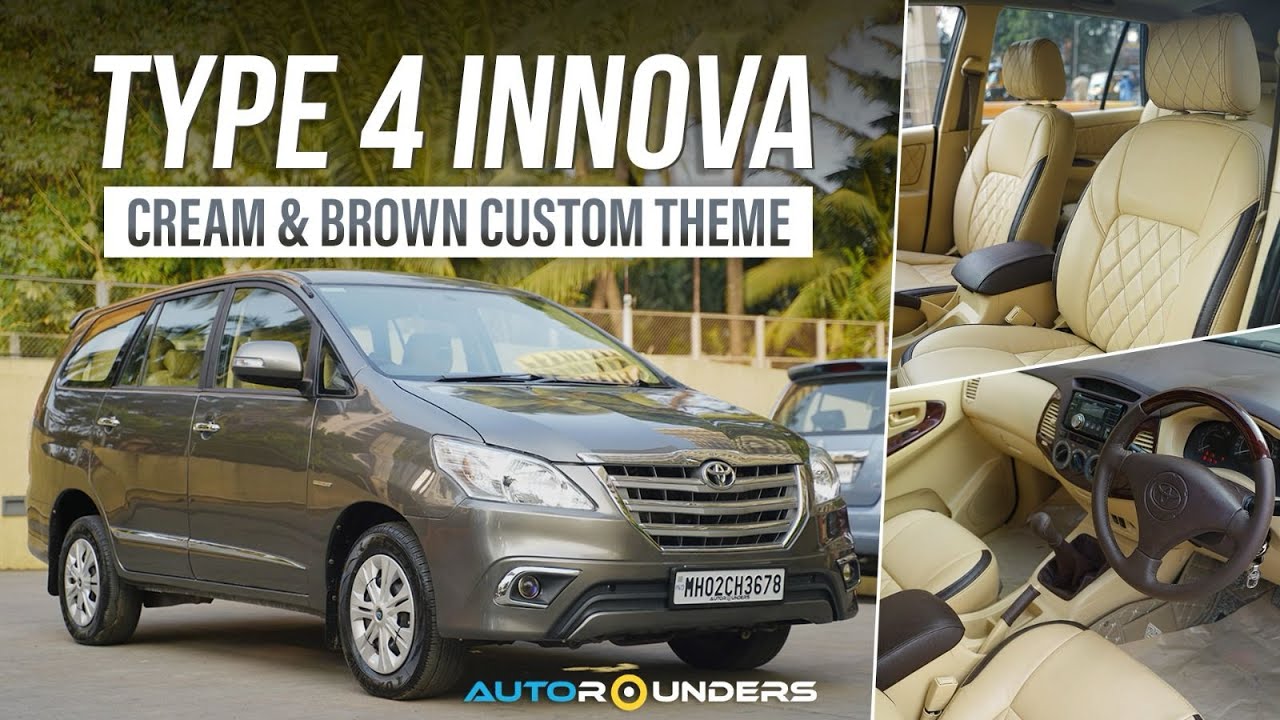 Innova stock modification to Type 4🔥| Premium Interior Customisation |📍 ...