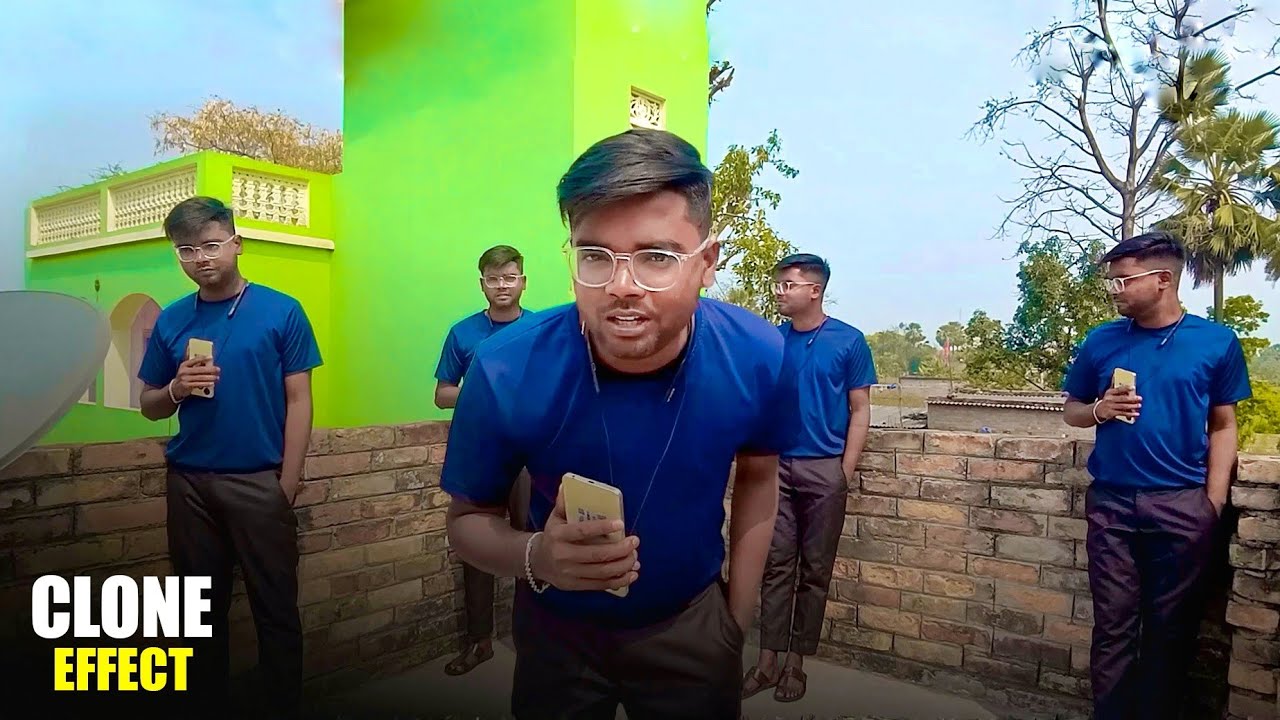 Make your Multiple Clones | Double role video | After Effects - YouTube