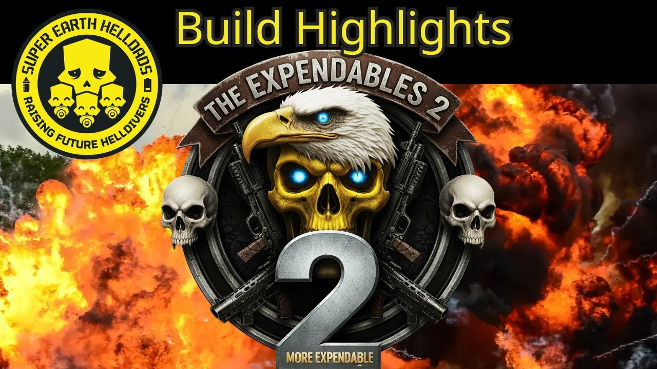 Helldivers 2 The Expendables 2 Build: More Expendable | HellDads - YouTube