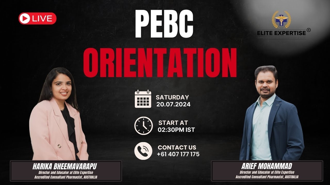 PEBC Orientation Day: Navigating Your Path to Pharmaceutical Excellence ...