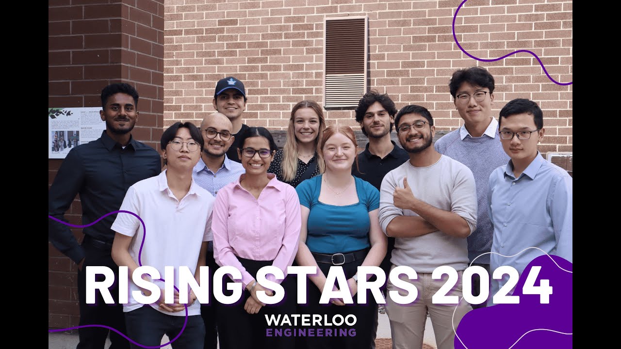 Waterloo Engineering Rising Stars Fellowship Program - YouTube