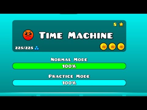 Geometry Dash - Time Machine (All Coins) 100% Complete - YouTube